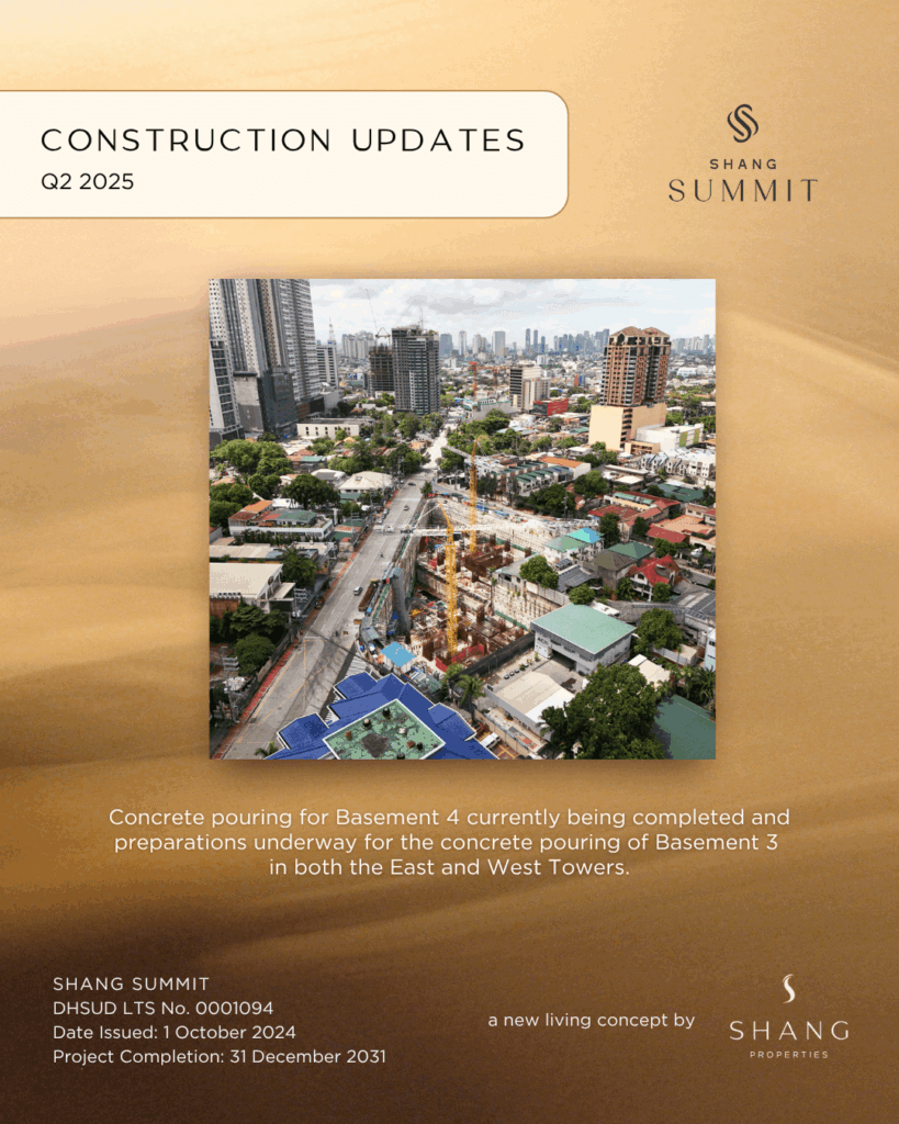 Shang Summit Q2 Construction Update